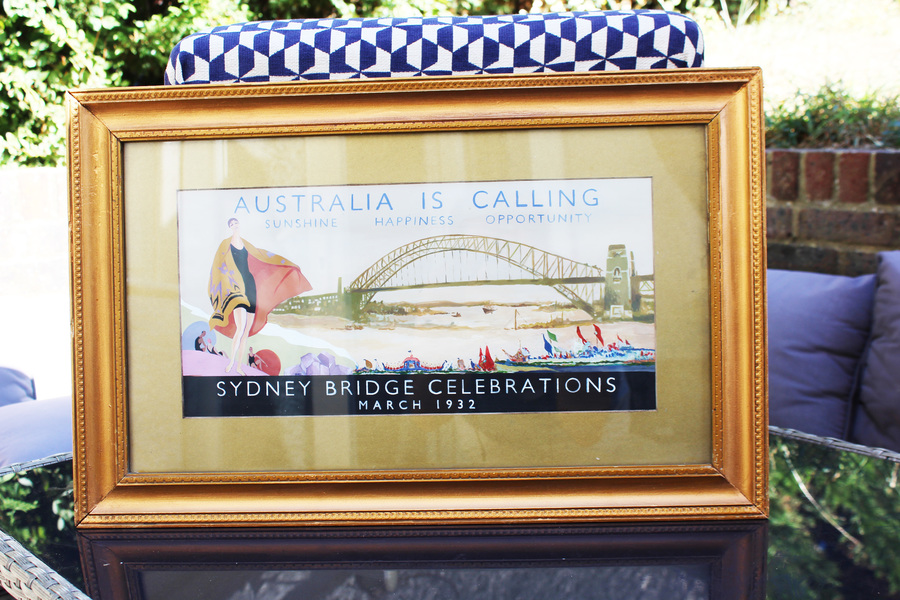 Sydney Harbour Bridge Australian Original Poster Design 1932 Attrib To ...
