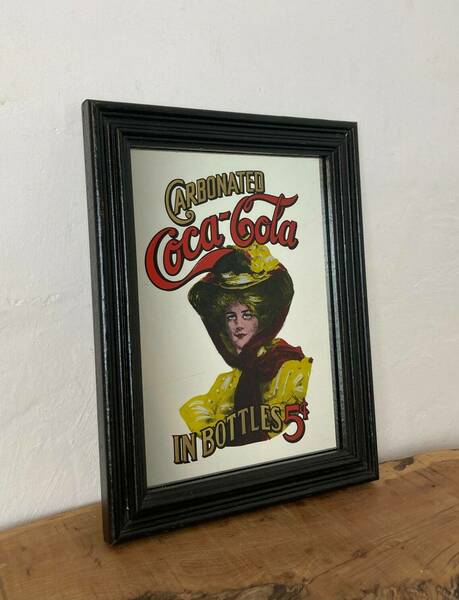 Vintage Coca Cola Mirror Soft Drink Advertising Collectibles Americana ...