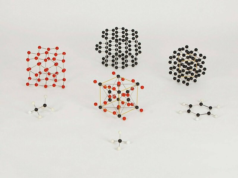 Vintage Molecular Structures, 1950s, Set Of 7 | Vinterior