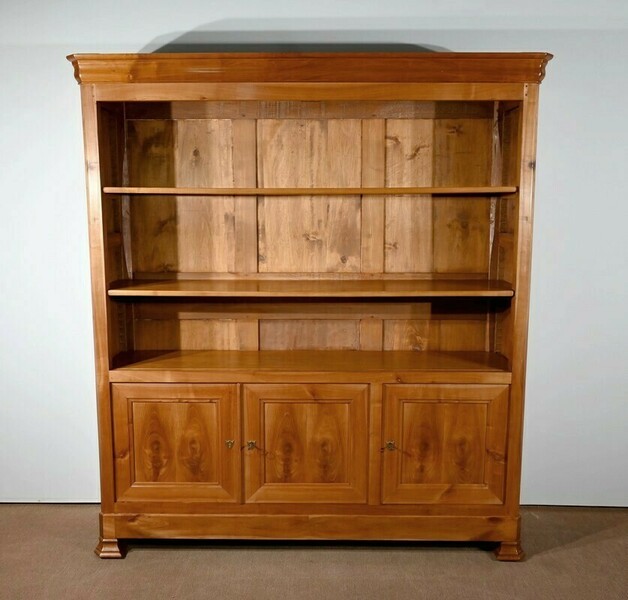 Open Library Cabinet In Cherry – 1900 | Vinterior